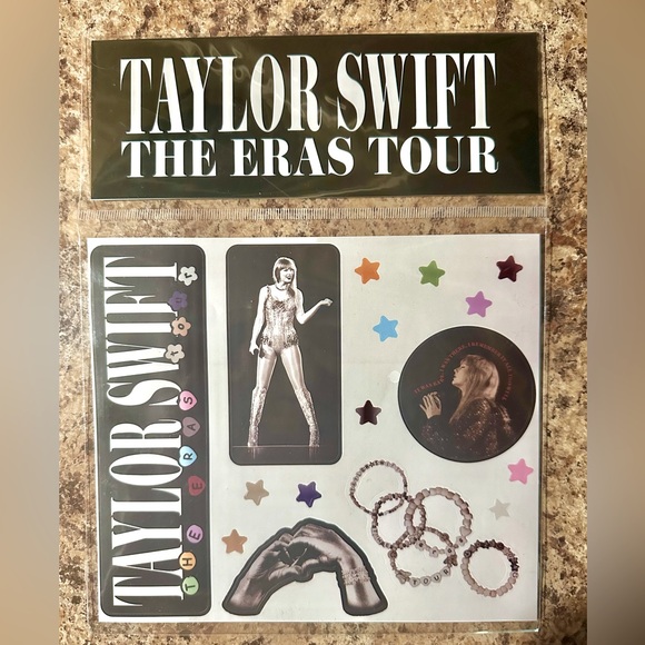 Taylor Swift | Office | Taylor Swift Official Eras Tour Sticker Set ...